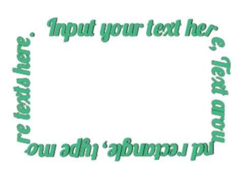 Curved Text Generator Inkpx