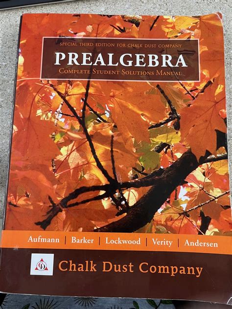 Prealgebra Solutions Manual Grace School Associations
