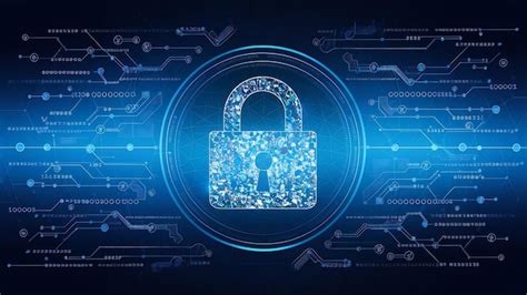 Cybersecurity Digital Information Technology Concept Polygon Binary Code Connected Premium Ai