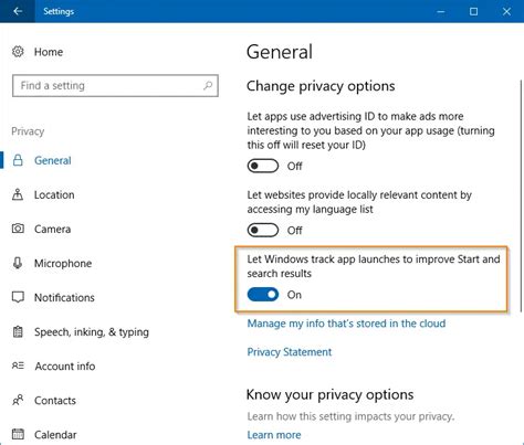 Show Most Used Apps” Setting Greyed Out In Personalize Winhelponline