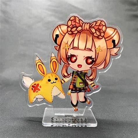 Акрилова фігурка міні стенд геншин імпакт — яо — ціна 220 грн у каталозі Статуетки Купити