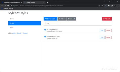 Stylebot For Chrome Download Softpedia