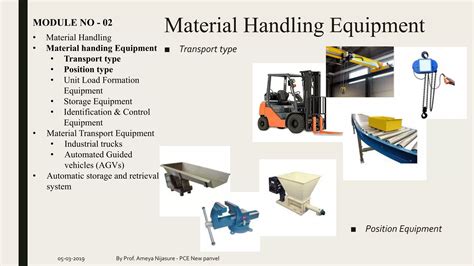 Mod 02 Material Handling Basics PPT