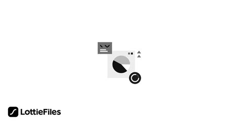 Free Data Visualization Pie Chart Black And White Animation By