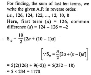 RD Sharma Class Solutions Chapter Arithmetic Progressions Ex