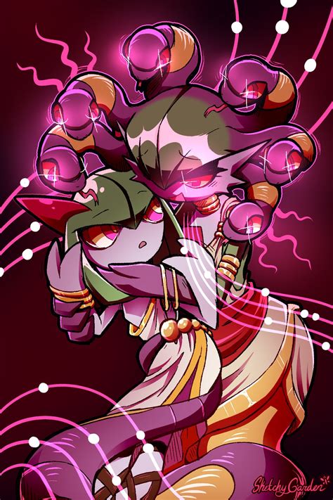 Sketchygarden Ekans Gardevoir Kirlia Nintendo Pokemon Pokemon