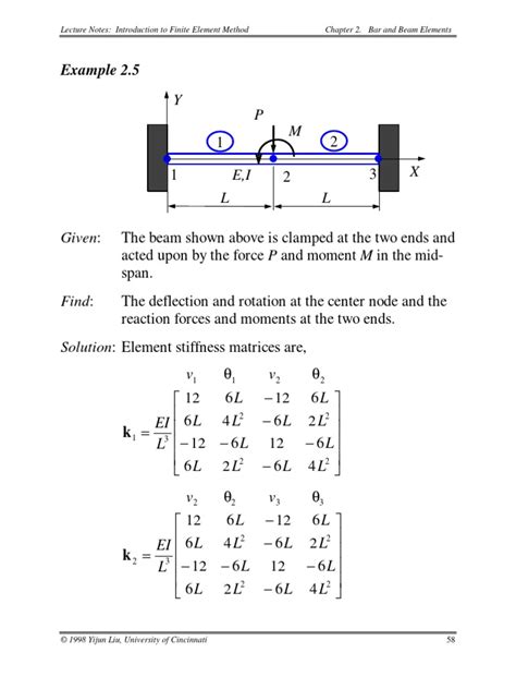chapt 02 lect06 pdf finite element method beam structure