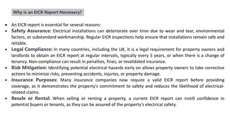 PPT What Is An EICR Report A Comprehensive Guide By Nationwide Surveyors PowerPoint