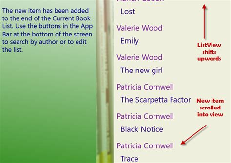Windows Store Apps Adding And Scrolling New Items In A Listview Ged Meads Blog Vbcity