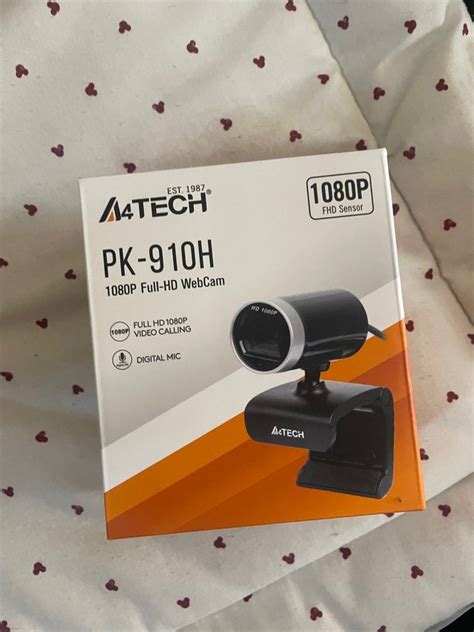 A4tech Pk 910h 1080p Full Hd Compact Design Built In Microphone Web
