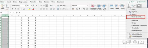 [excel]如何删除某行某列的空白单元格，不影响其他 知乎