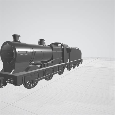 Obj File Steam Locomotive Lms Fowler 4f 😤 ・3d Printing Template To Download・cults
