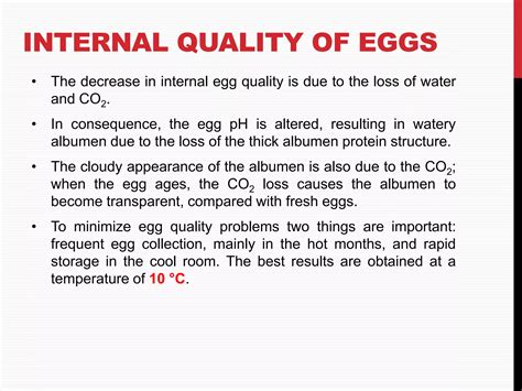 Grading And Quality Parameters Of Eggs Pptx