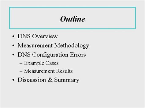 Impact Of Configuration Errors On DNS Robustness V