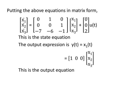 State Space Analysis State Space Analysis Ppt