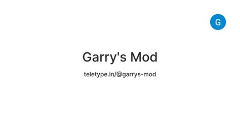 Garrys Mod — Teletype