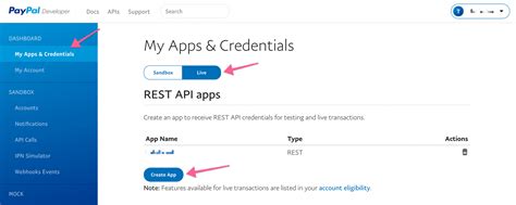 How To Get Paypal Api Keys Latepoint Documentation