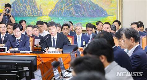 의원질의에 답하는 이복현 금감원장