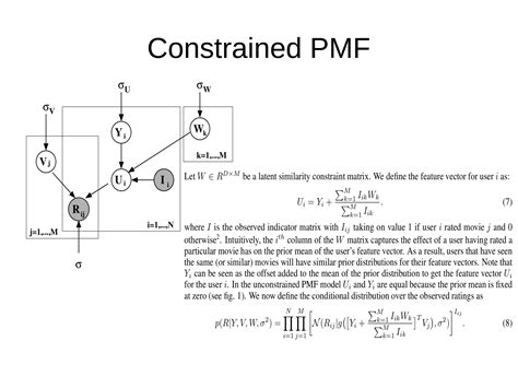 Probabilistic Matrix Factorization Extensions Of Models Pdf