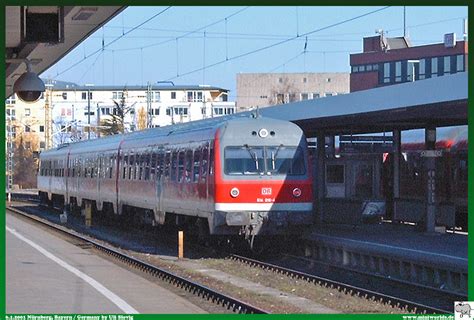 Dieseltriebzug 614 016 4 Derdeutschen Bahn Ag Am 22032003 In Nürnberg