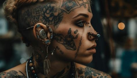 Premium Ai Image Beautiful Individuals Showcasing Their Sensuality Through Unique Body