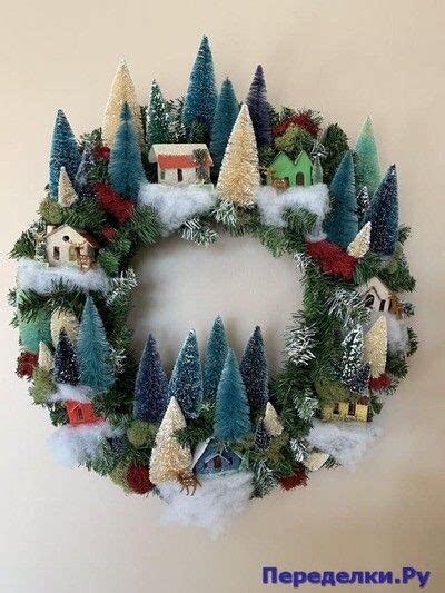 📌 Новогодний декор из помпонов своими руками📌 Интересный контент в группе ПЕРЕДЕЛКИ