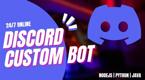 Custom Discord Bot Development Python Nodejs Java By Hashxdev Fiverr
