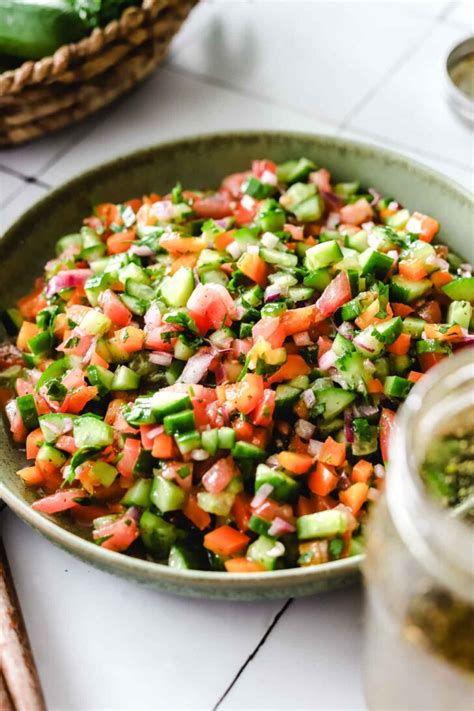 Arabic Salad With Simple Dressing Hungry Paprikas