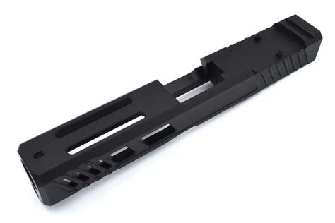 Lightening Cut Slide For Glock 20 G20 10mm Hgw Titan Rmr Usa Made 17 4ph Stainless Black Lightening Cut Slide For Glock 20 G20 10mm Hgw Titan Rmr Usa Made 17 4ph Stainless Black