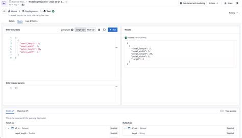 Models • Models Uploaded As Files • Example Upload A Scikit Learn Model • Palantir