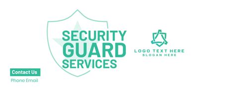 Guard Badge Facebook Cover Brandcrowd Facebook Cover Maker