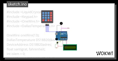 Yağmur Sıcaklık Wokwi Esp32 Stm32 Arduino Simulator