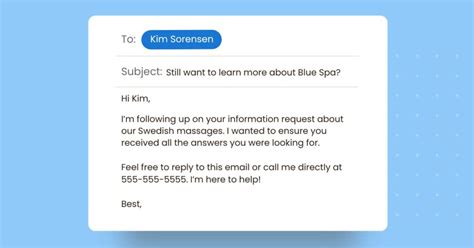 Follow Up Email Examples Templates To Try Birdeye