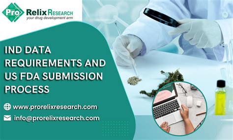 Ind Data Requirements And Us Fda Submission By Prorelix Research Issuu