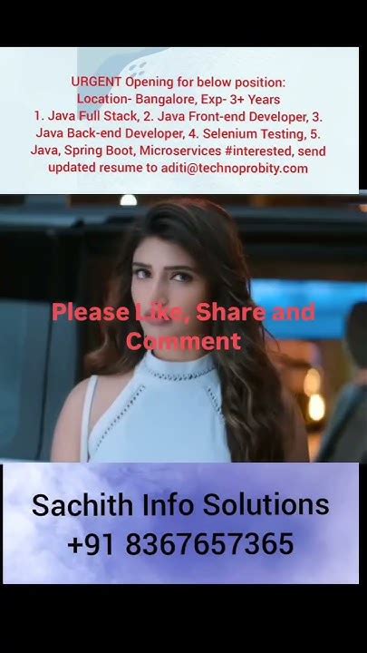 Hiring Java Fullstack Developer Java Fullstack Youtube