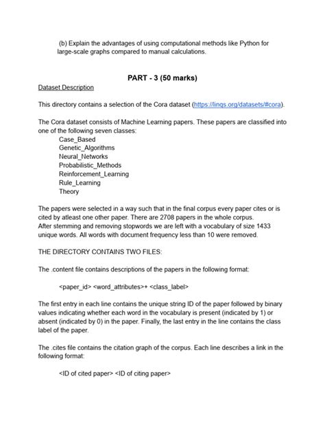 Complex Networks 2024 25 Assignment 1 Removed Pdf Machine Learning Applied Mathematics