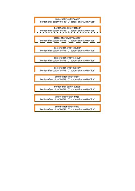 Xsl Fo Border After Style Data2type Gmbh