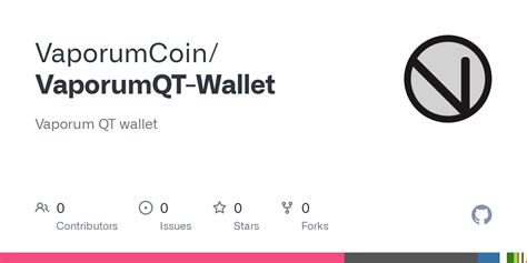 GitHub VaporumCoin VaporumQT Wallet Vaporum QT Wallet