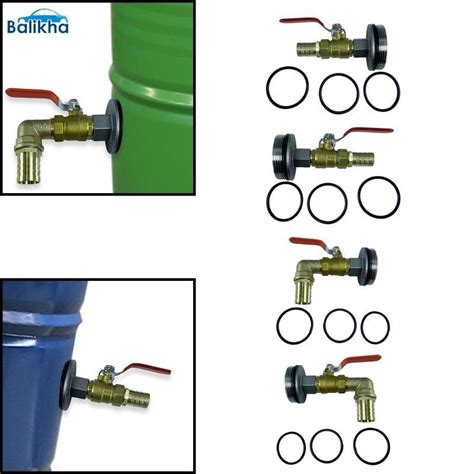 [balikha ] Drum Faucet Quick Connect ชิ ้ นส ่ วนทดแทนสแตนเลสไม ่ มีการรั ่ วไหล Dn50 Shopee