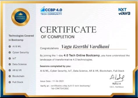 Keerthi Vardhani On Linkedin Ccbp4 Nxtwave