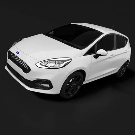 Ford Fiesta 3d Model Turbosquid 2336112
