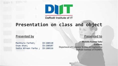 Presentation On Class And Object In Object Oriented Programming Ppt