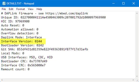 updated cmsis dap debug firmware mcu on eclipse