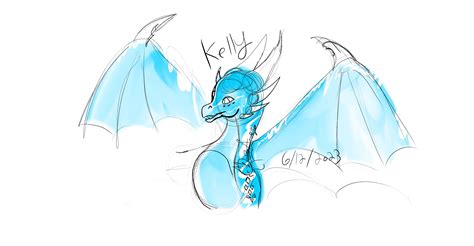 Kelly The Ice Dragon By Qthedragon On Deviantart