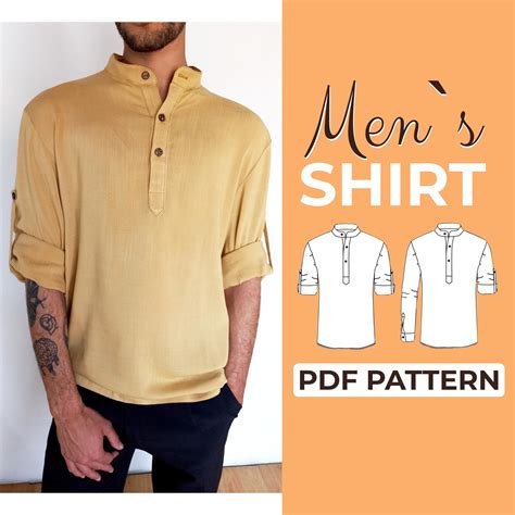 Popover Shirt Sewing Pattern