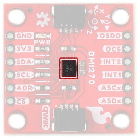 Hardware Overview Sparkfun 6dof Imu Breakout Bmi270 Qwiic Hookup
