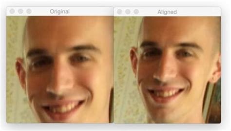 Face Alignment With Opencv And Python Pyimagesearch