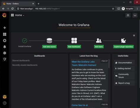domoticz data weergeven in grafana grafieken ehoco nl