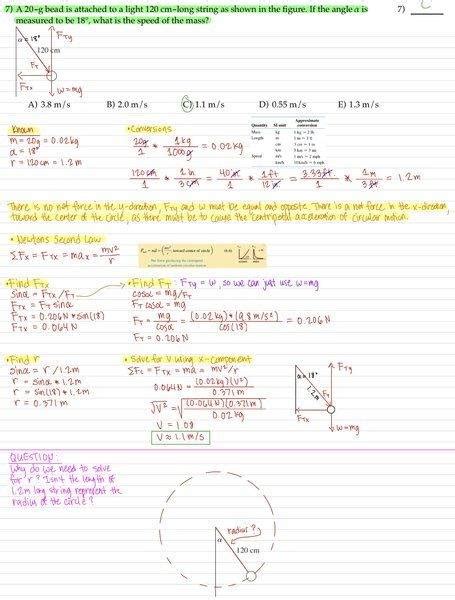 How To Calculate The Speed Of An Object Attached To A String Physics Forums