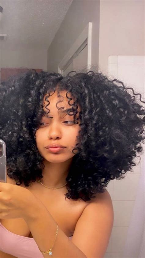 Natural Curly Hair Cuts Curly Hair With Bangs Curly Hair Styles